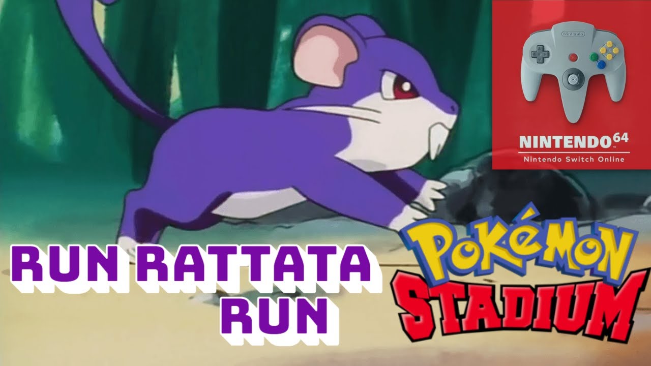 Pokemon Stadium N⁶⁴ - Run, Rattata, Run - Kids Club - YouTube