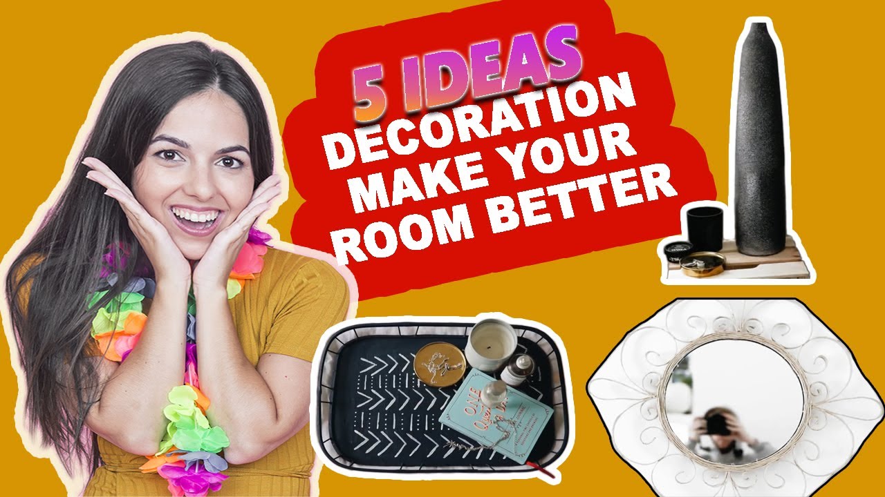 5 diy decoration ideas for your room - YouTube