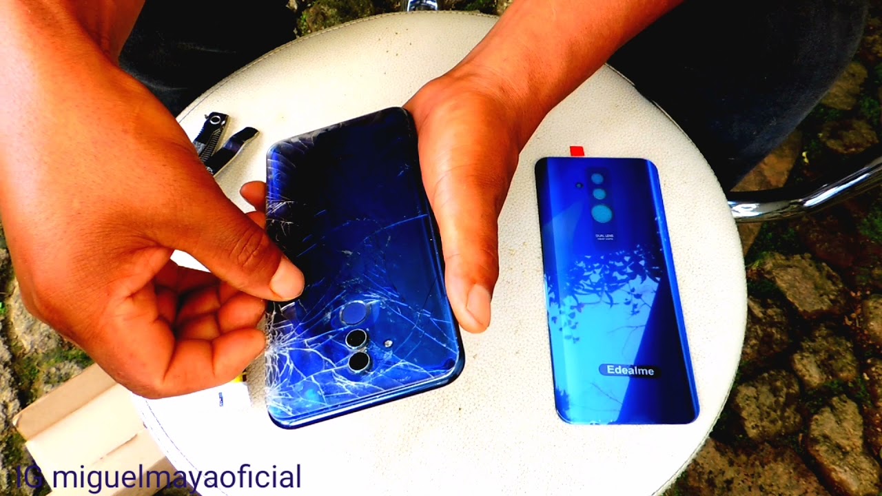 Como cambio una tapa trasera de mi celular, tapa trasera de cristal ...