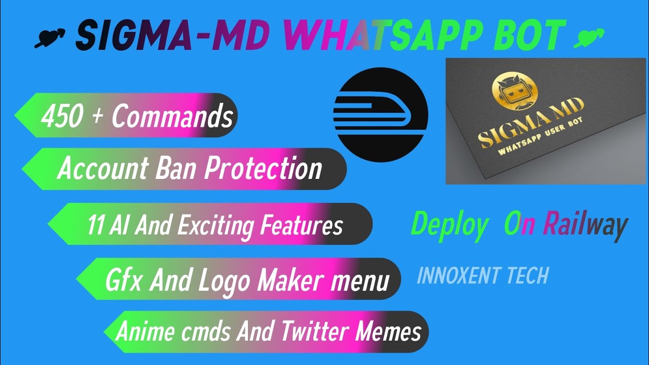 SIGMA-MD | Railway Deploy | Step-By-Step | Full Tutorial | 24/7 Working ...