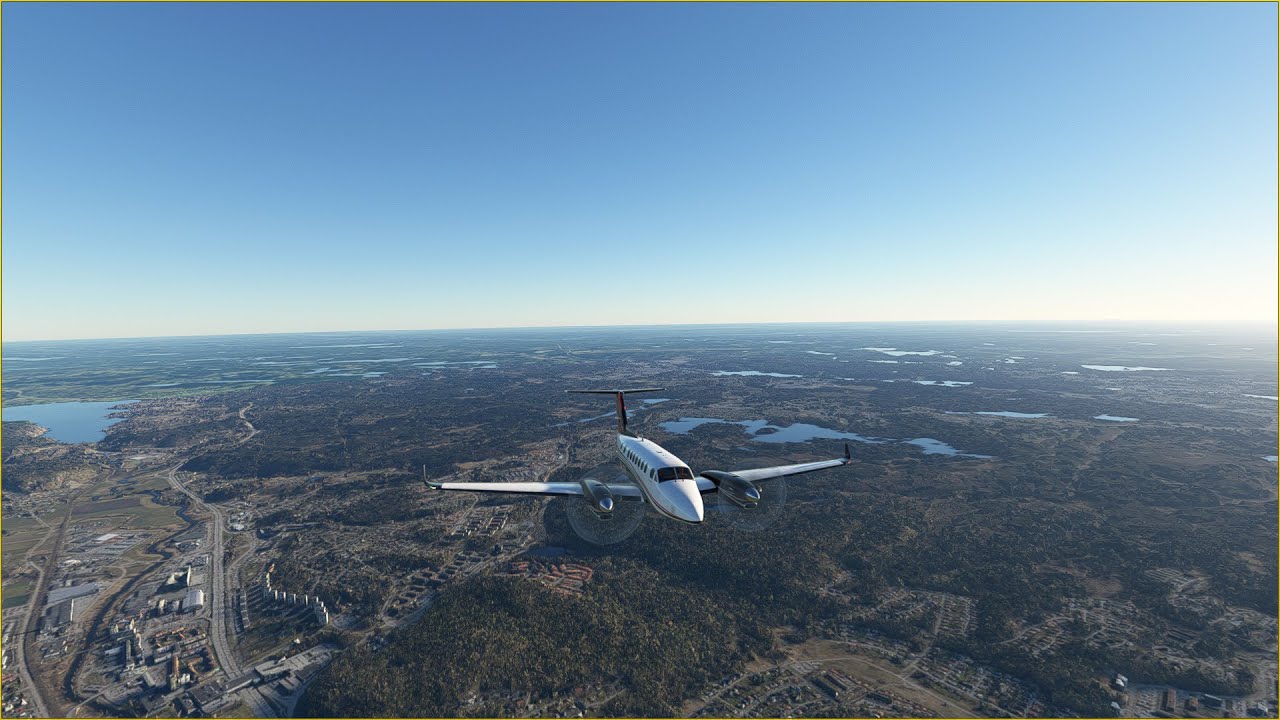 Flight Simulator Textron Aviation Beechcraft King Air 350i Göteborg ...