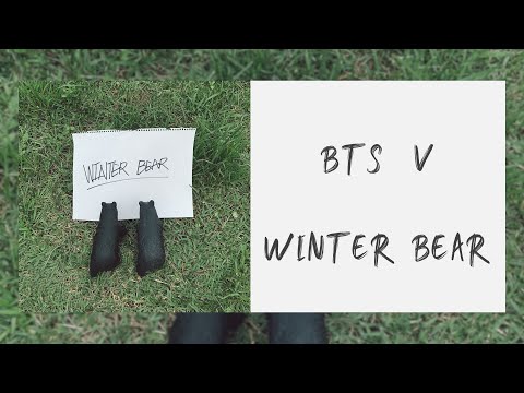 【英繁中字】BTS 金泰亨 (BTS V 뷔 / 김태형 ) — Winter Bear [自創曲]