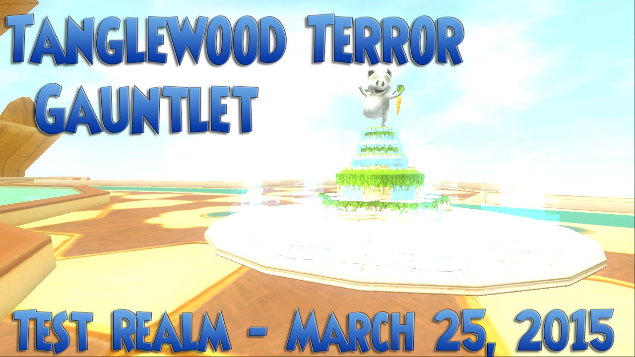 Tanglewood Terror Gauntlet - [Test Realm - March 25, 2015] - YouTube