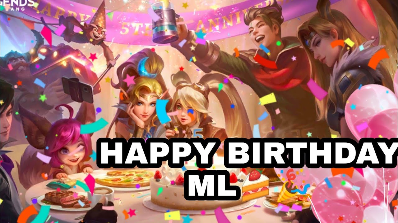 Cara memperoleh hadiah Ulang Tahun ke-5 MLBB🍰🎉🥳 (Cute new Fanny Emote ...