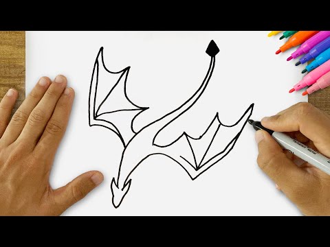 Ejderha Nasıl Çizilir? Adım Adım Kolay Ejderha Çizimi 🔥
