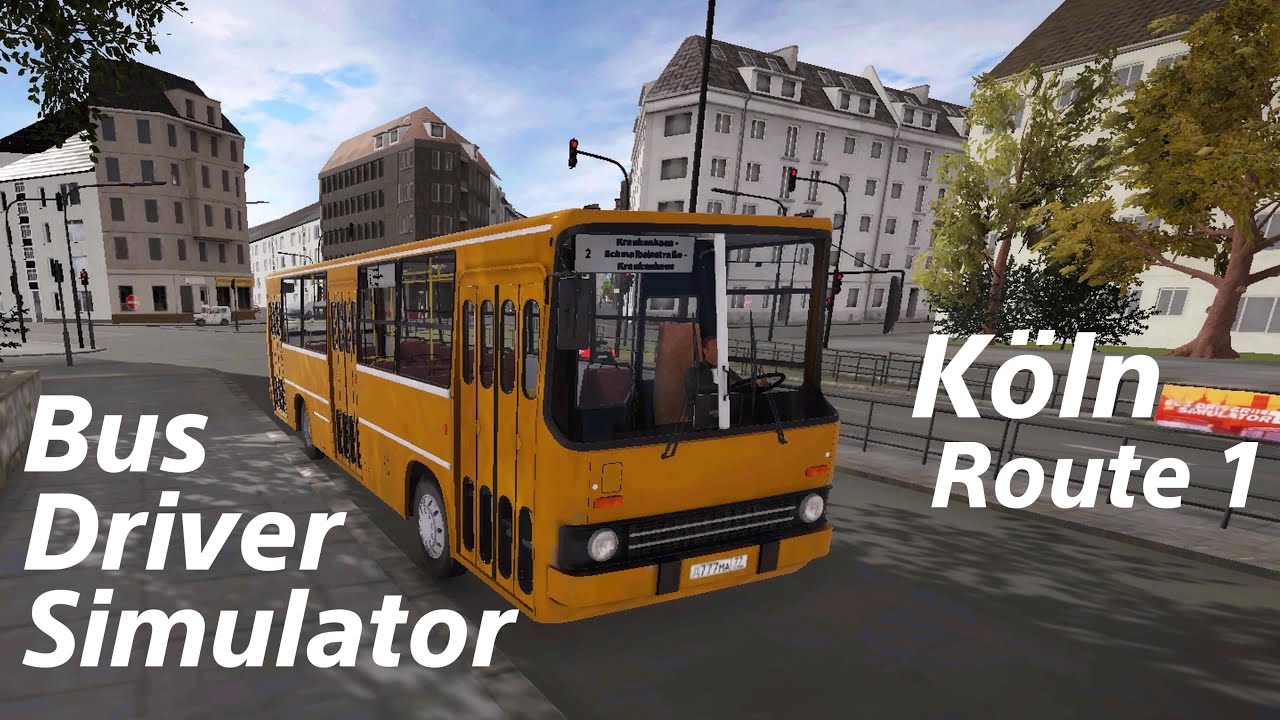 Bus Driver Simulator [PS5] Köln Route 1 - YouTube
