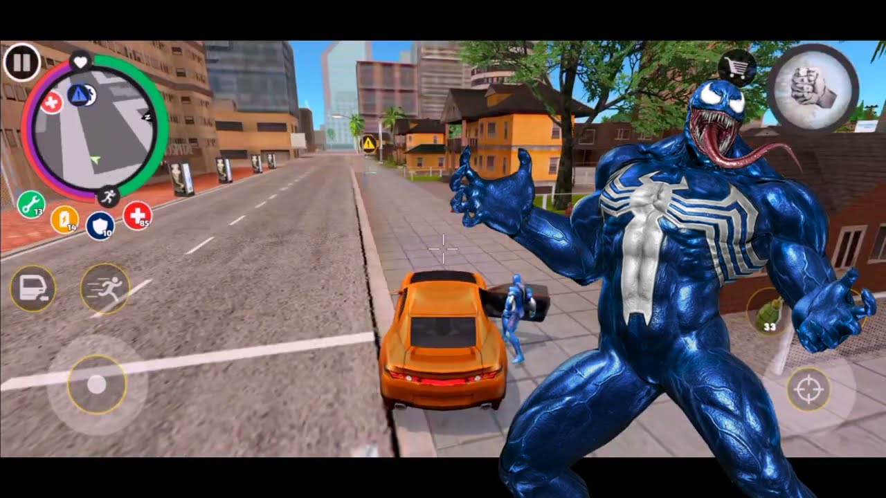 Blue Venom Transformer Guns Shop In Rope Hero Gameplay Video | Rope ...
