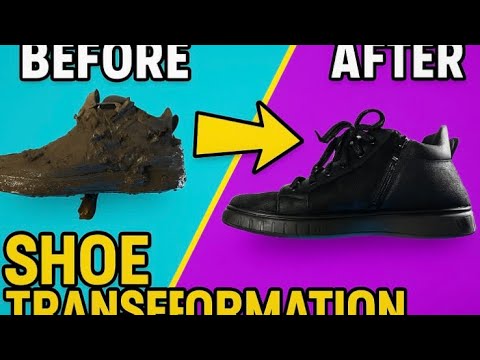 "You Won’t Believe This Shoe Transformation 😱 (Muddy to Clean)" - YouTube