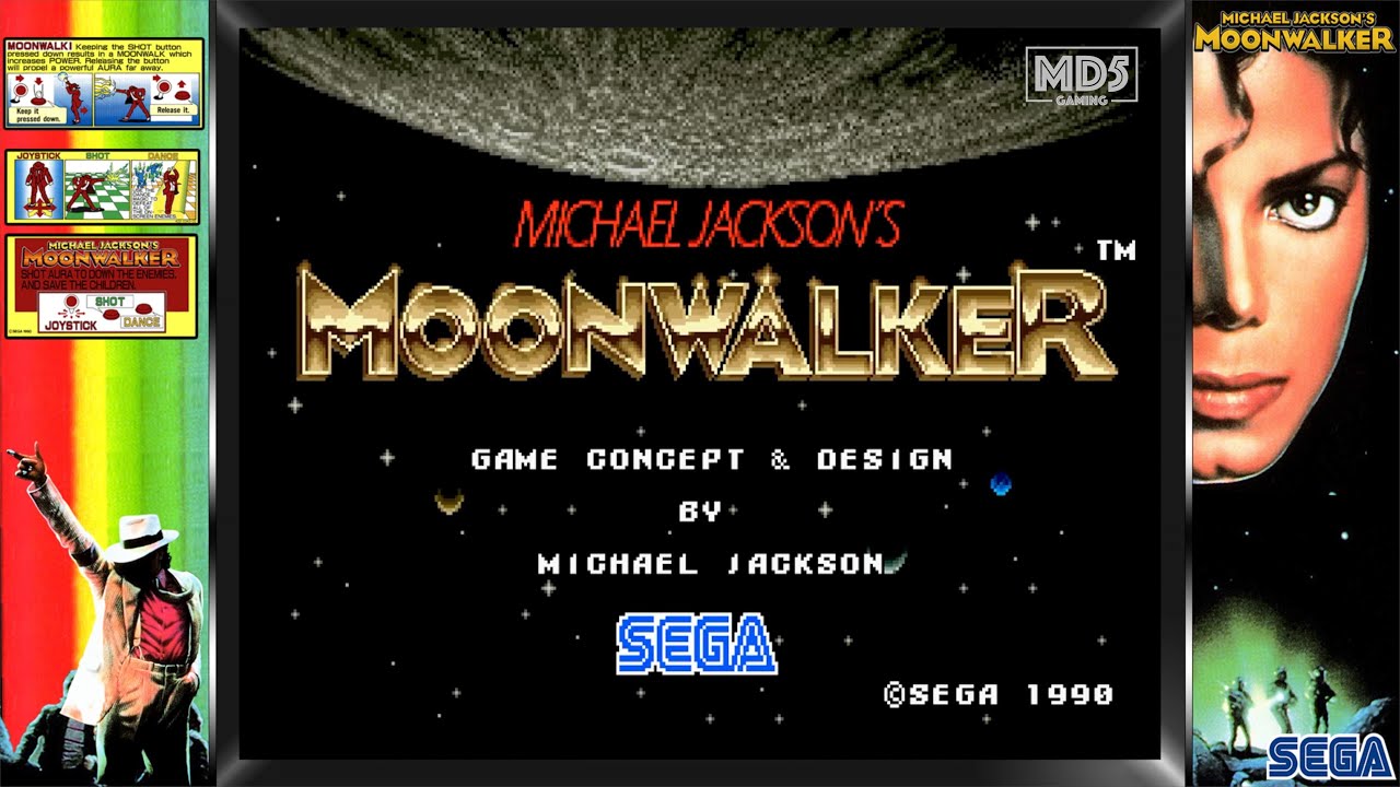 Michael Jackson's Moonwalker (1990) SEGA Arcade | Full Game Playthrough ...