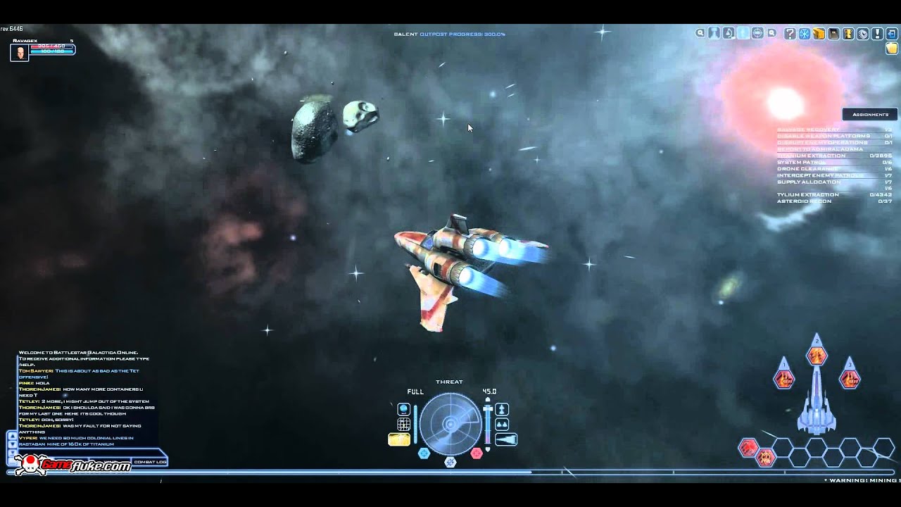 Battlestar Galactica Online Gameplay Review - YouTube
