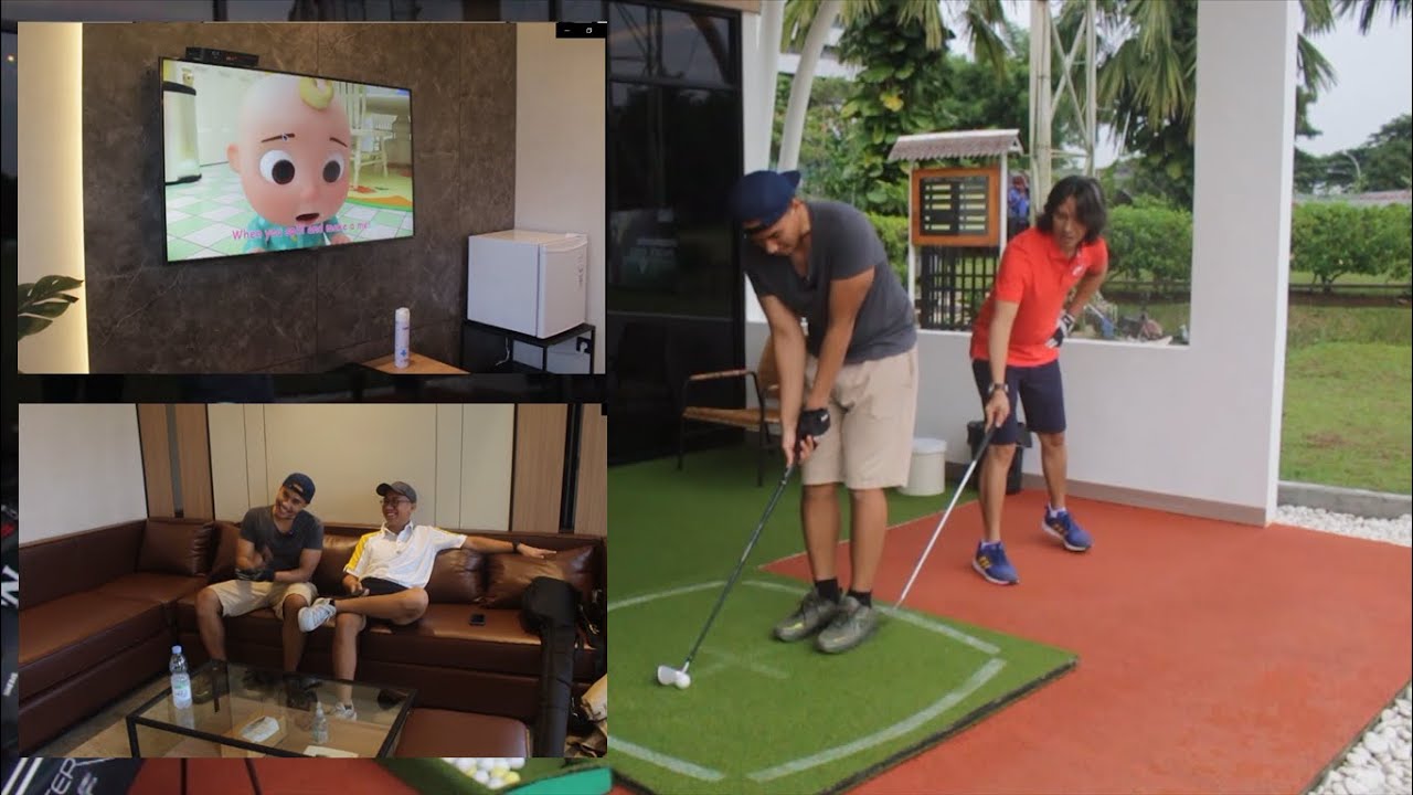 NYOBAIN VIP ROOM DI DRIVING RANGE BINTARO. Keren bisa nonton COCOMELON ...