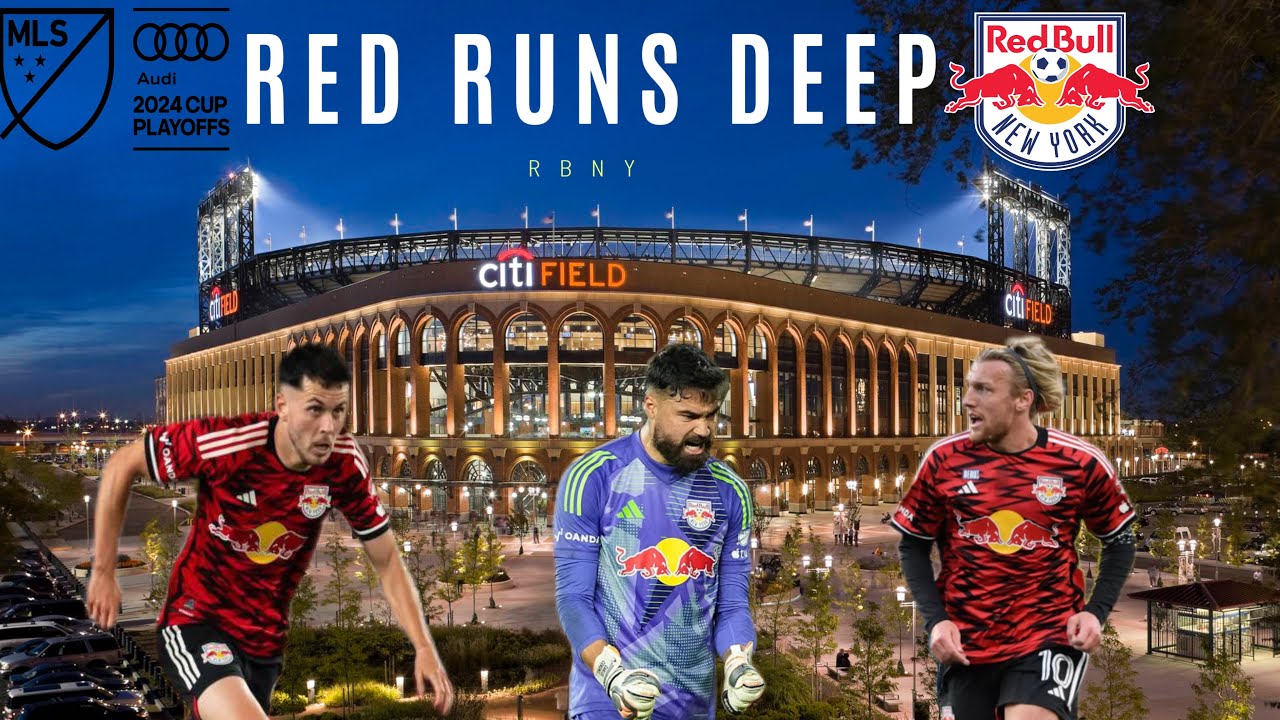 RBNY VS NYCFC -2024 MLS Cup Playoffs - NY IS RED! - YouTube
