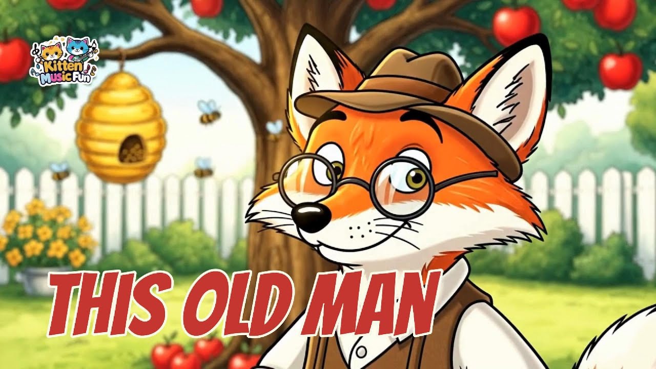 This Old Man Song | Learn to Count 1-10 with Classic Kids Nursery Rhyme ...