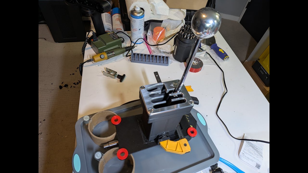 DIY Ferrari F355 Shifter Test #1 - YouTube