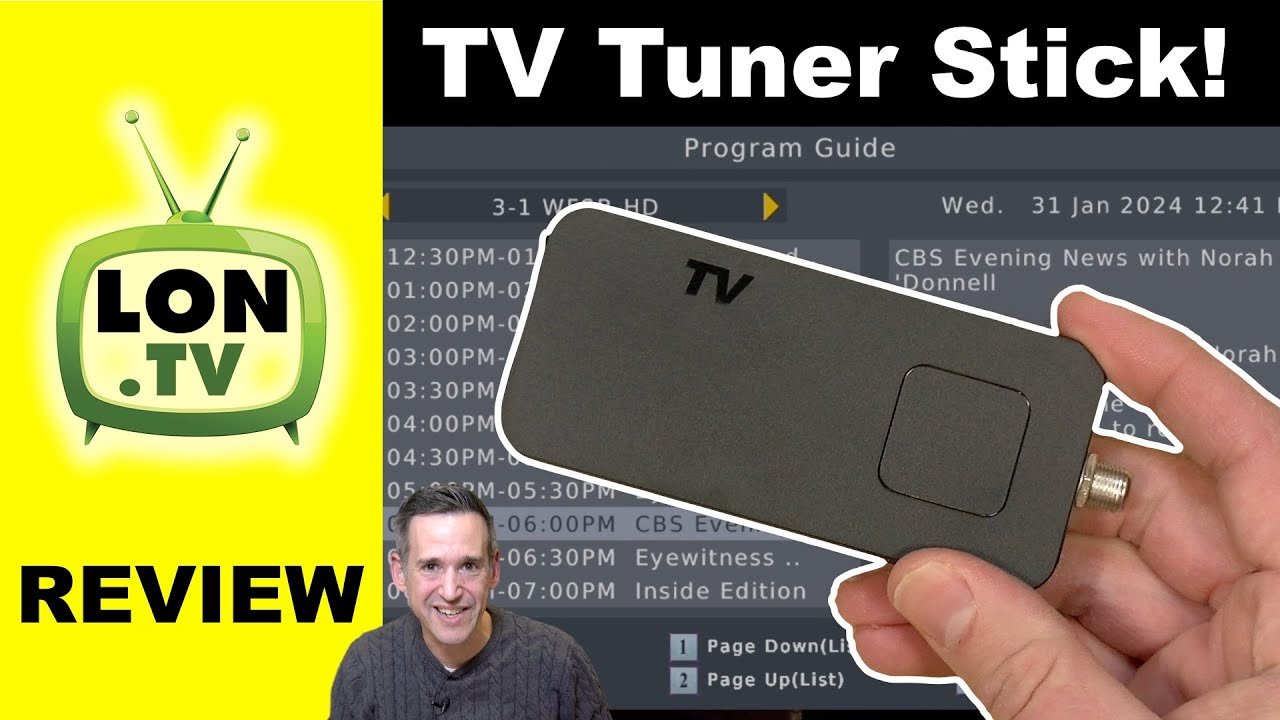 This TV Tuner / DVR Stick Works Without the Internet! No Streaming Box ...