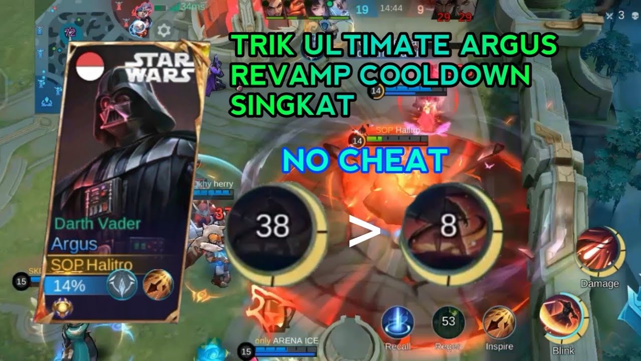 ULTIMATE ARGUS REVAMP COOLDOWN NYA SANGAT SINGKAT MUSUH AUTO KAGET DAN ...