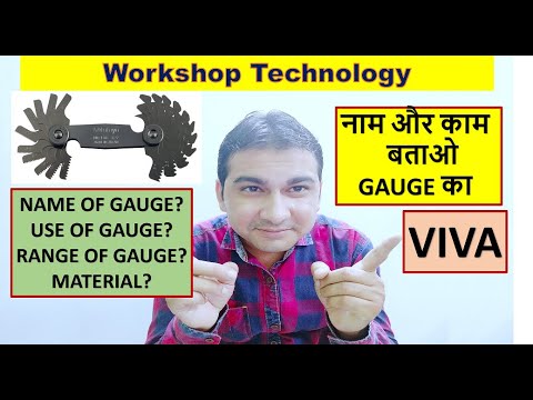 MOST IMPORTANT VIVA QUESTION OF WORKSHOP TECHNOLOGY, WT VIVA, GAUGES ...