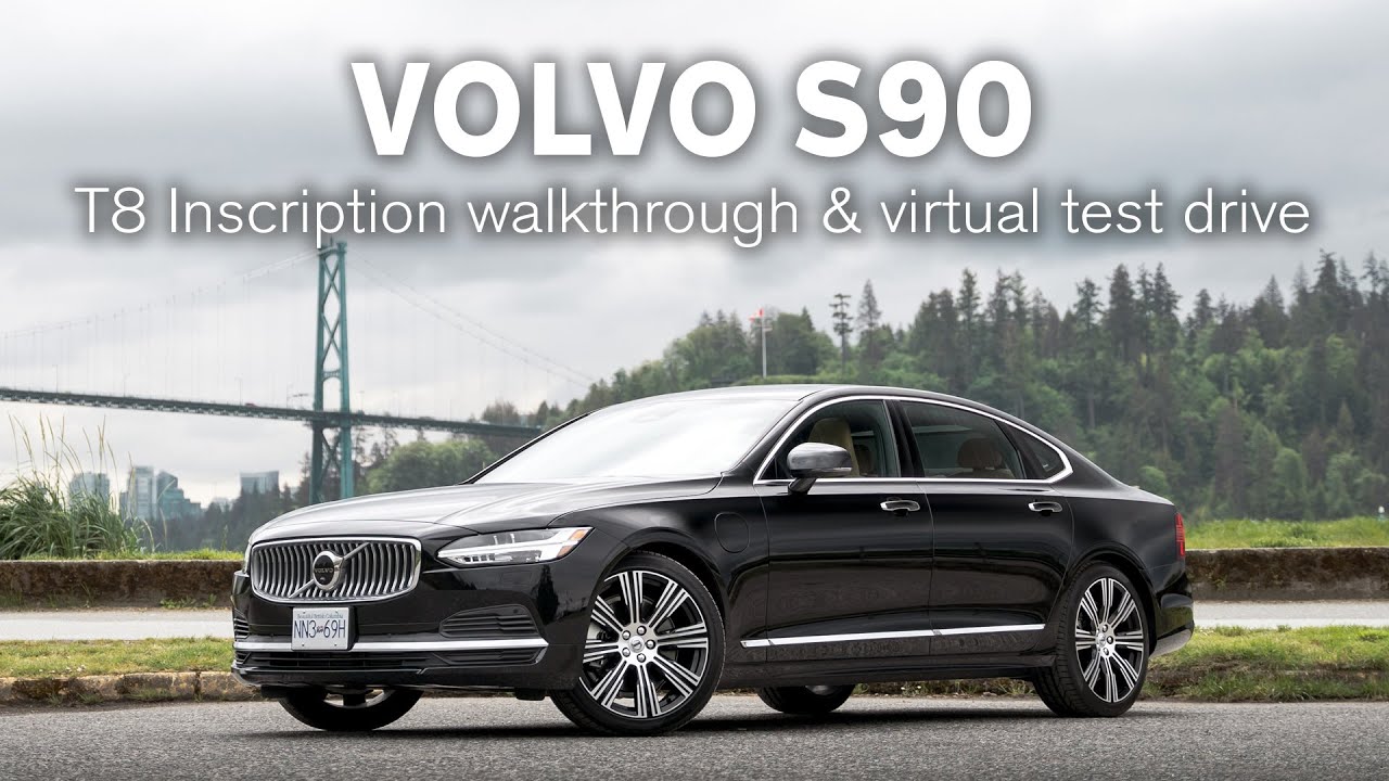 2022 Volvo S90 T8 Inscription Walkthrough and Virtual Test Drive - YouTube
