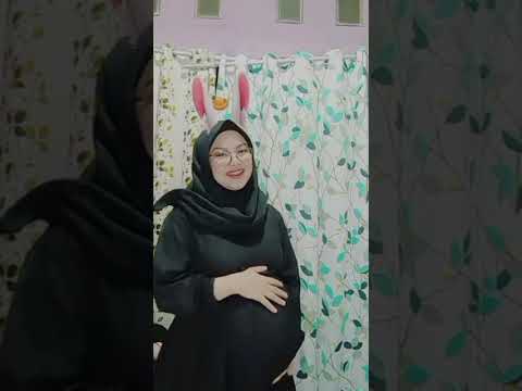 Bumil hijab cantik 9 bulan #bumil #bumilhijab #bumilcantik 