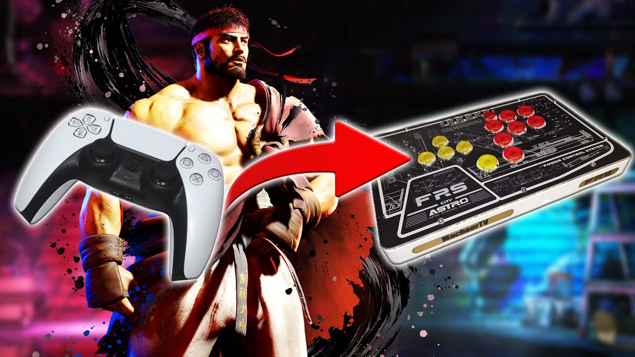 Can A Ryu Player Switch From PS5 Controller To Hitbox?! - YouTube