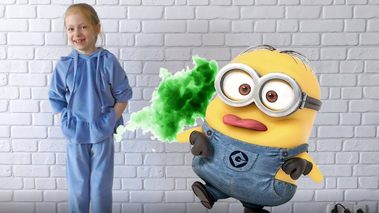 😂SOFIA bắt chước mèo Minions, phần 2 ️ Sofia & Dima Vlog - YouTube