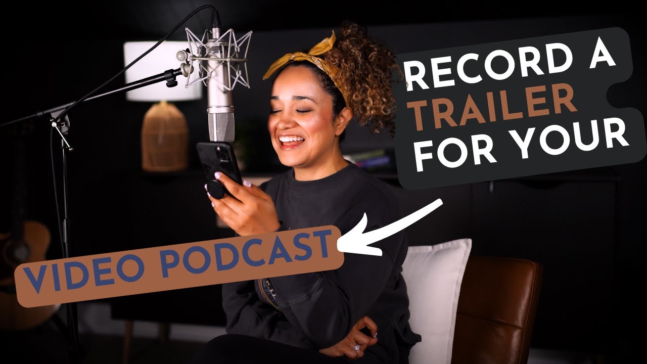 Creating a VIDEO Podcast Trailer with the Pod Sound School - YouTube