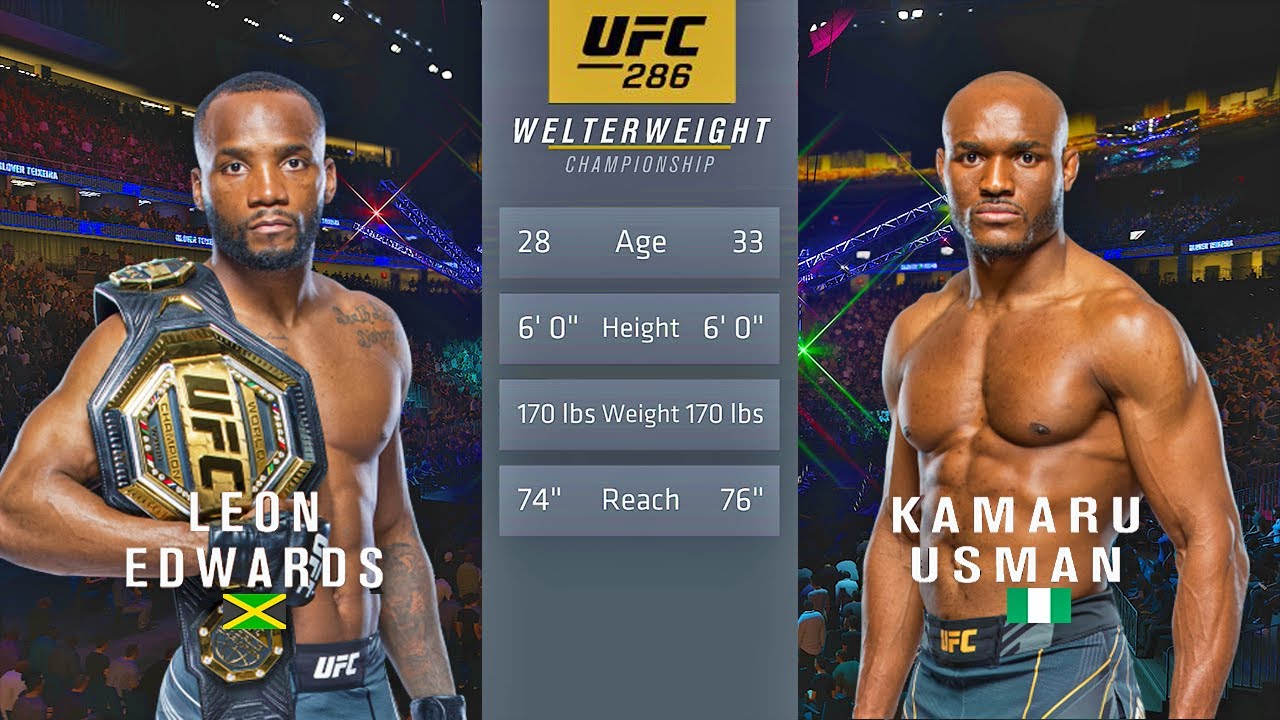 UFC 286: Edwards vs. Usman 3 Full Fight - YouTube