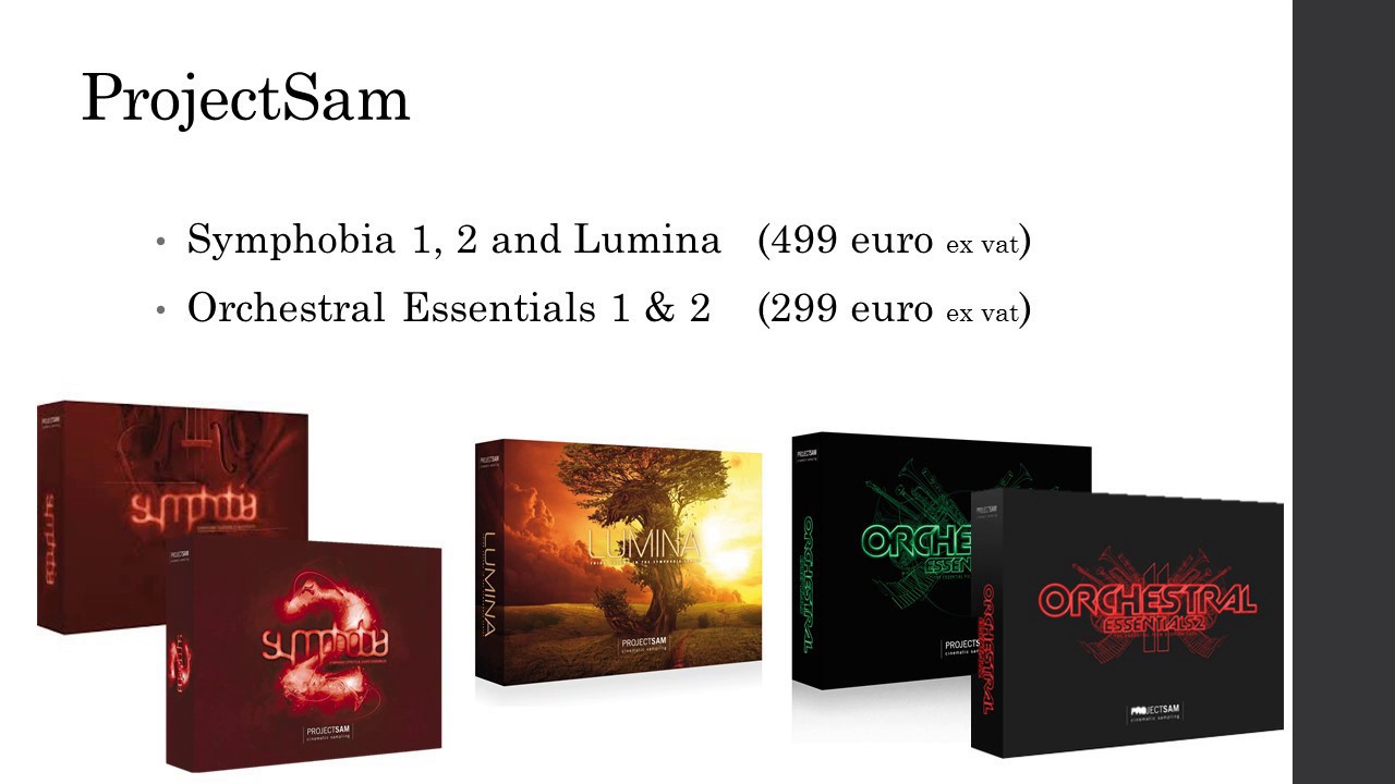 Orchestral sample libraries: what is out there and how to make a good ...