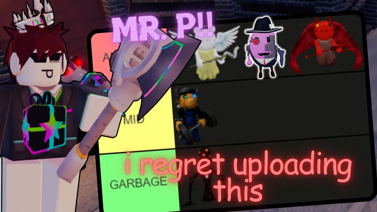 RANKING EVERY SINGLE ROBLOX PIGGY SKIN..! (Book 1 - Book 2) - YouTube