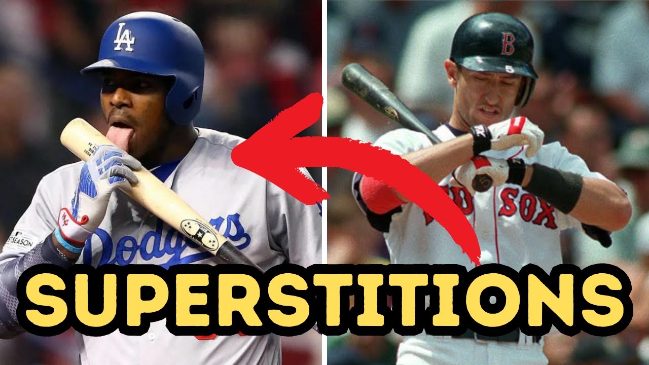 The History of Superstitions in Baseball - YouTube