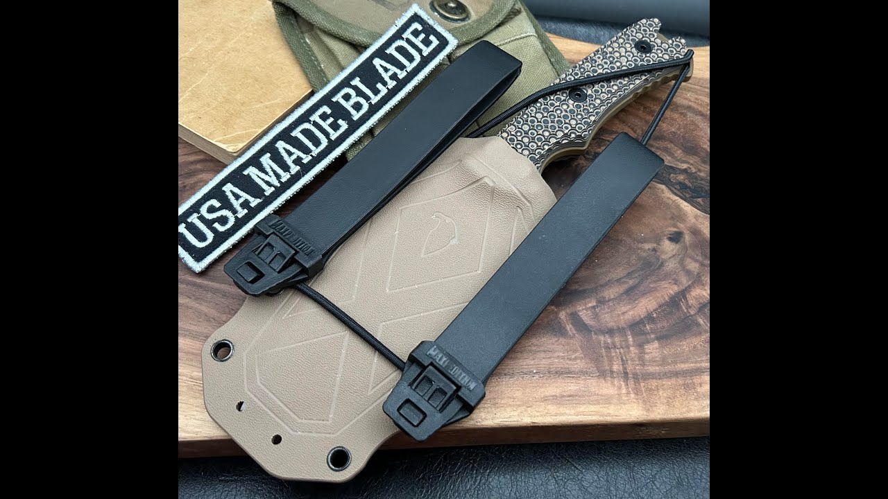 Sheath set up on the Freeman 451 5" and Gen II 4" fixed blade models ...