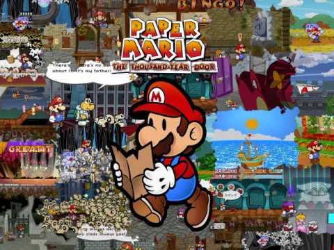 Paper Mario: The Thousand Year Door OST 113: Poshley Heights, A ...