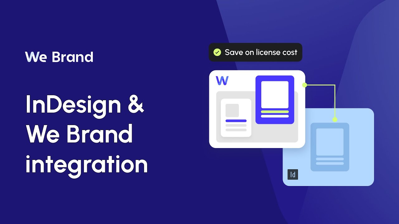 InDesign Integration | We Brand - YouTube