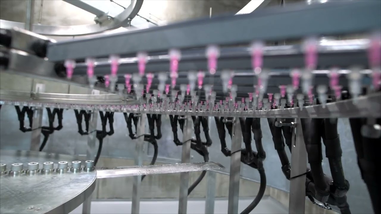 Rain erosion test at Polytech - YouTube