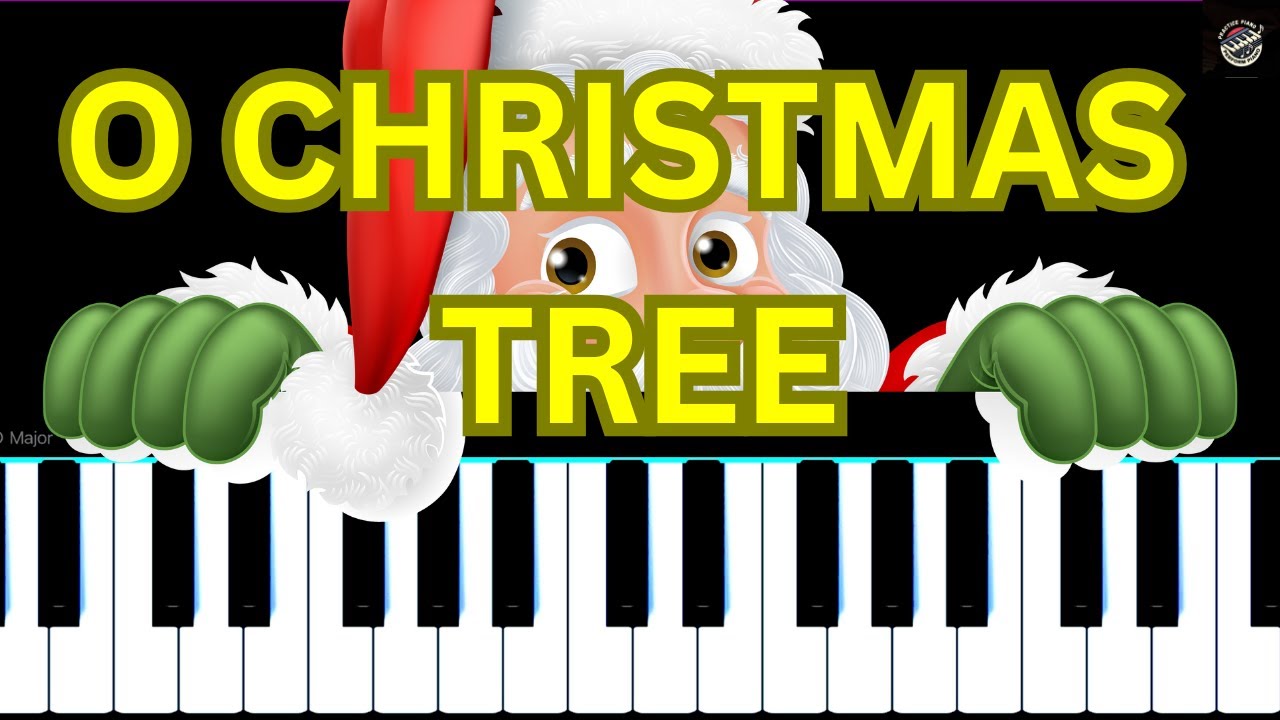 LEARN "O Christmas Tree" EASY PIANO TUTORIAL... - YouTube