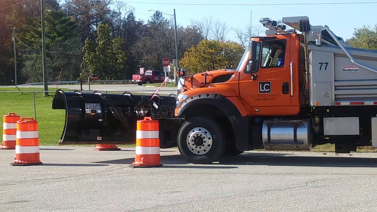 Heather drives the plow - YouTube