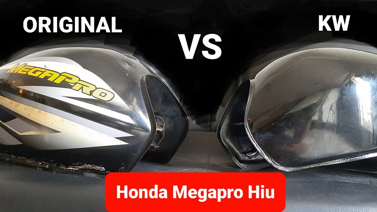 Tangki Honda Megapro Hiu | Review Tangki Ori & Non Ori - YouTube