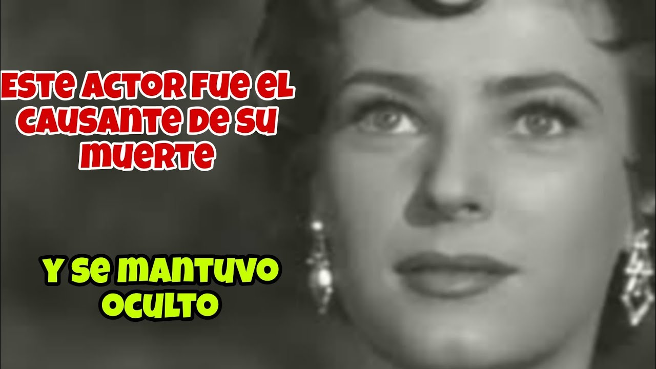 Gran Actor de la época de oro señalado por la muerte de Miroslava ...