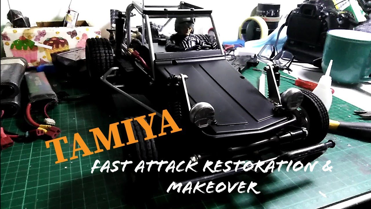 TAMIYA FAST ATTACK RESTORATION & MAKEOVER - YouTube