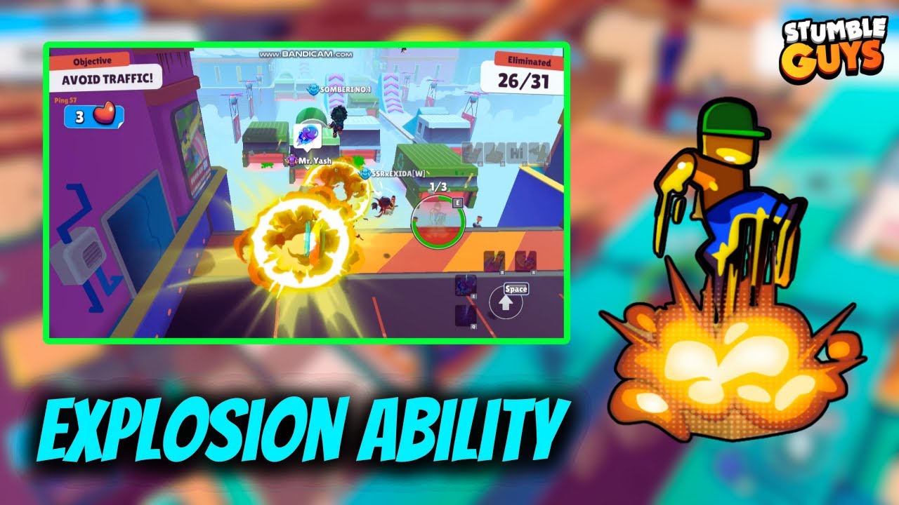 NEW EXPLOSION ABILITY IN STUMBLE GUYS - YouTube