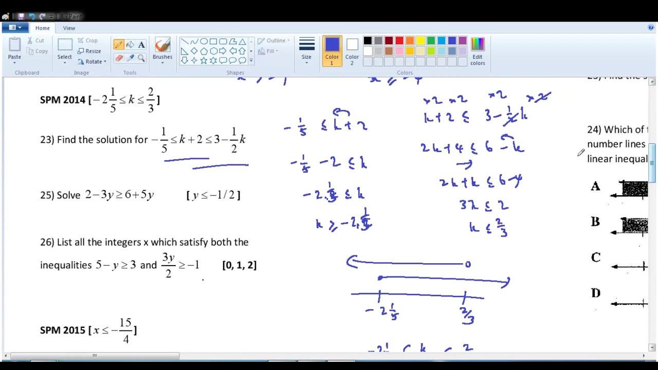 F1 C7 历年考题 SPM 5 - YouTube