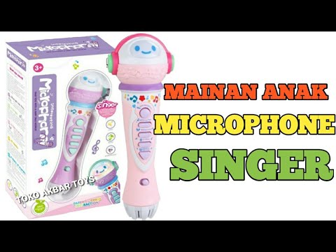 Mainan Anak MICROPHONE SINGER - Microphone Mic Nyanyi - YouTube