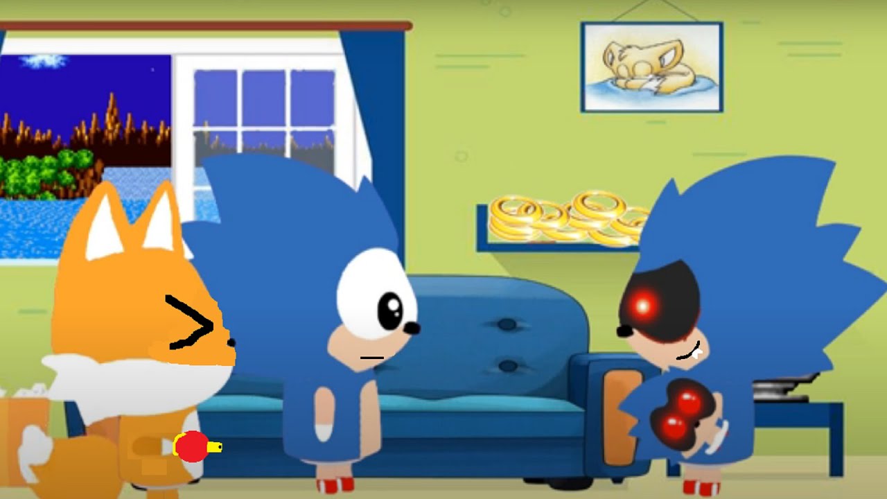 Cebola e Tails toy viram babá do baby sonic exe. (Versão Ultra Perfeita ...