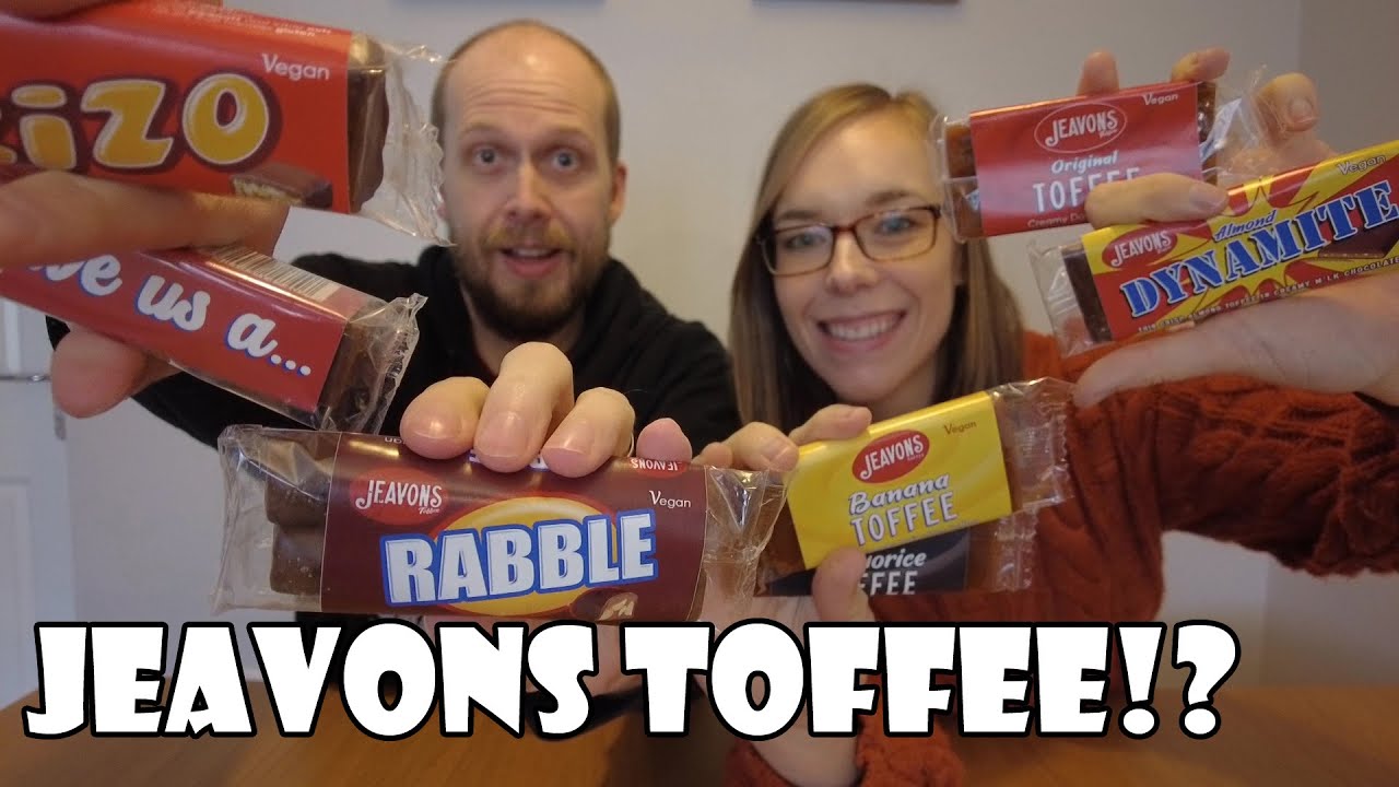 Jeavons Toffee... toffee with our name on it?! - YouTube