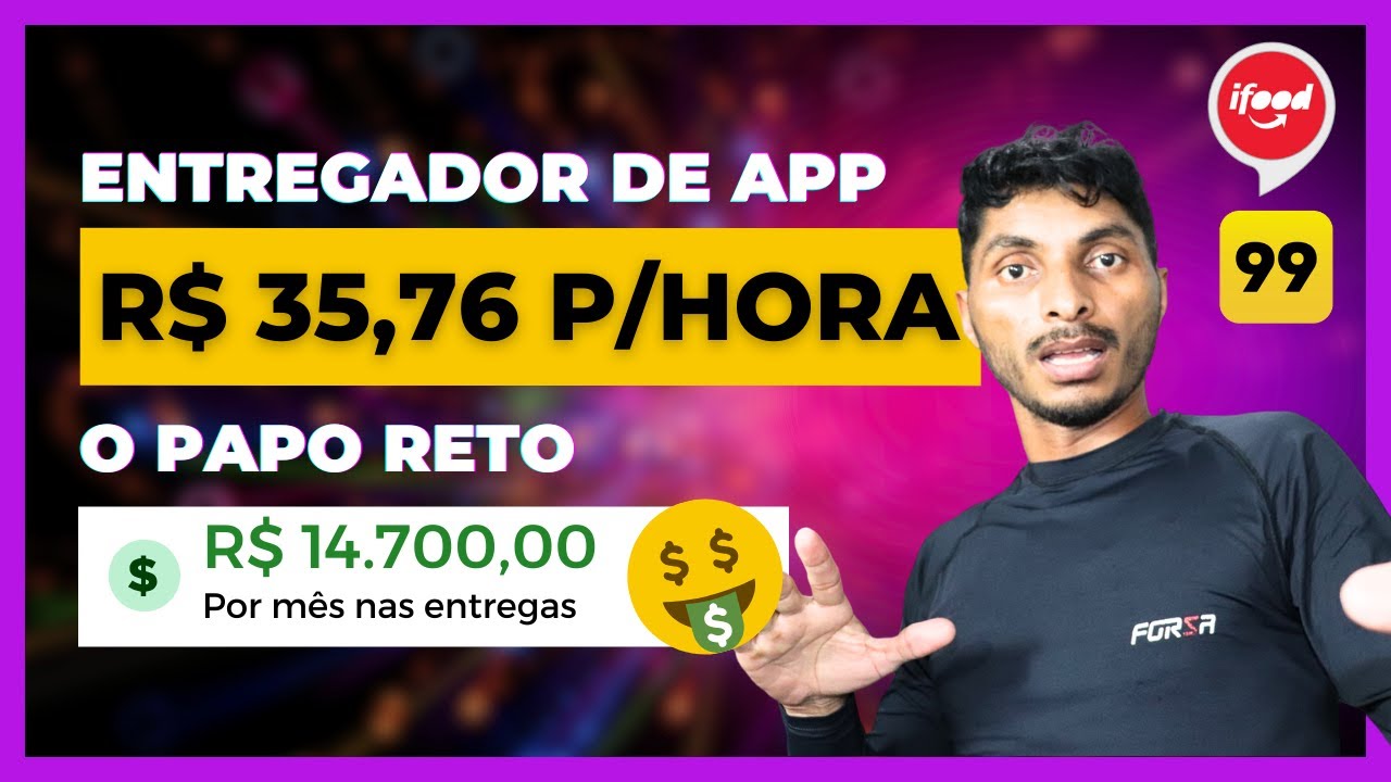 35 REAIS POR HORA LOGADA - RESPOSTA PARA A ALIANÇA DOS ENTREGADORES ...
