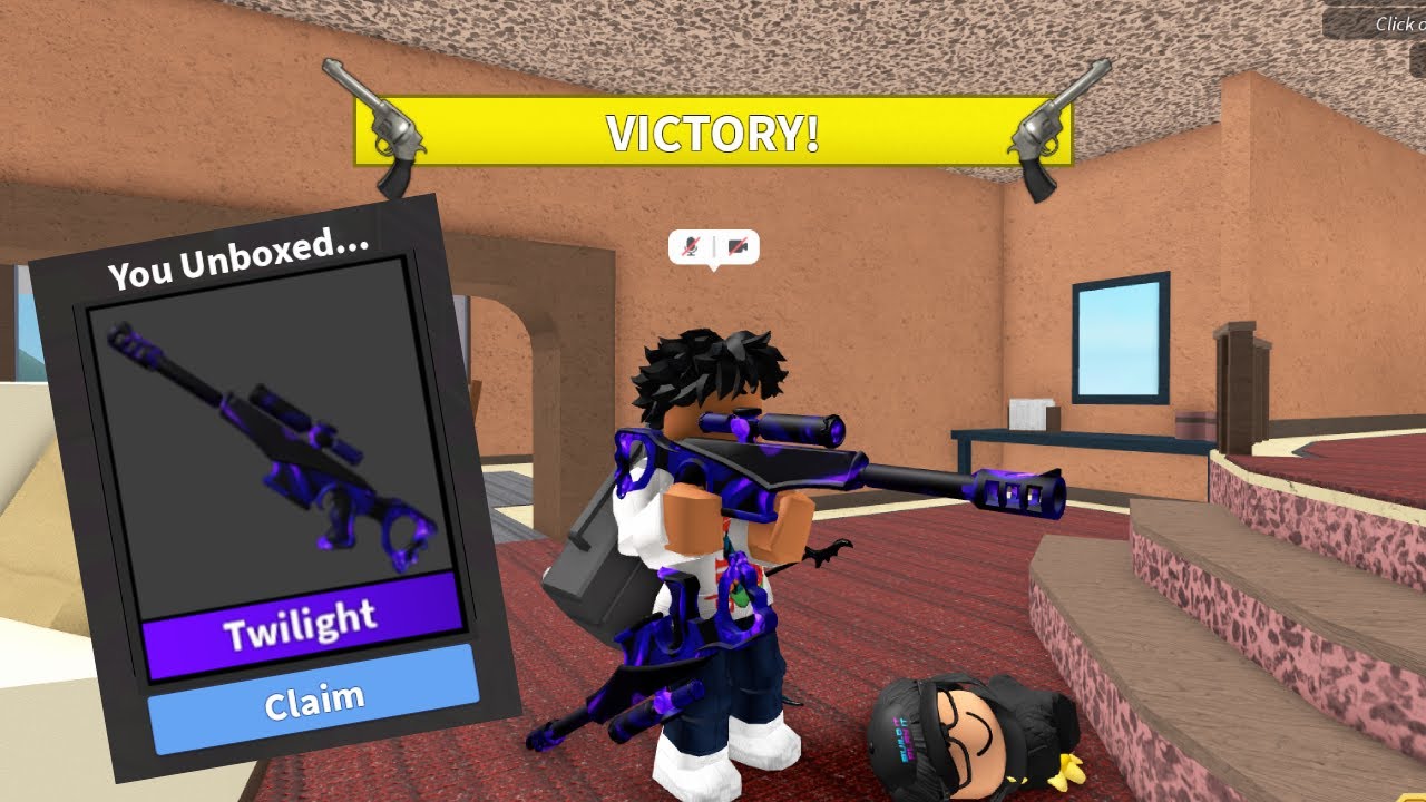 New MM2 TWILIGHT SCOPE FIRST MONTAGE.. (Murder Mystery 2) - YouTube