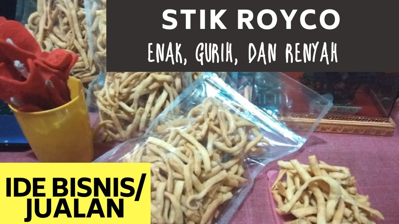 IDE BISNIS UNTUNG BESAR| STIK ROYCO ENAK DAN GURIH - YouTube