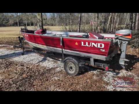 16' Lund Pike Rebel Special w/ Trailer - YouTube