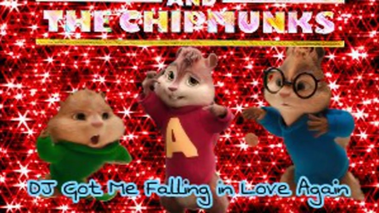 The Chipmunks - Dj Got Us Falling in Love Again : - YouTube