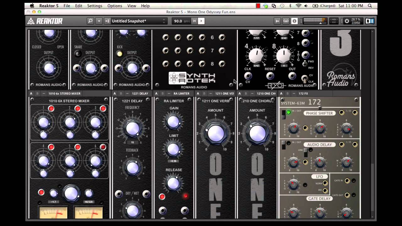 Mono One Odyssey Fun - YouTube